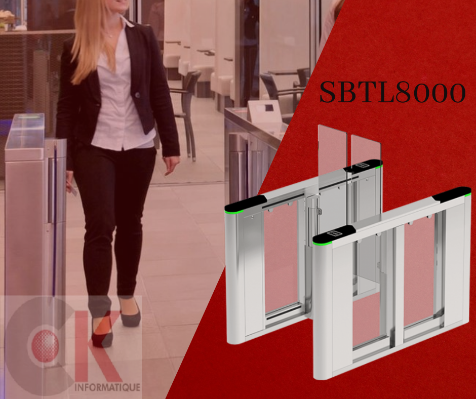 contrôle d’entrée Portillon basculant SBTL8000 - Source Annonces