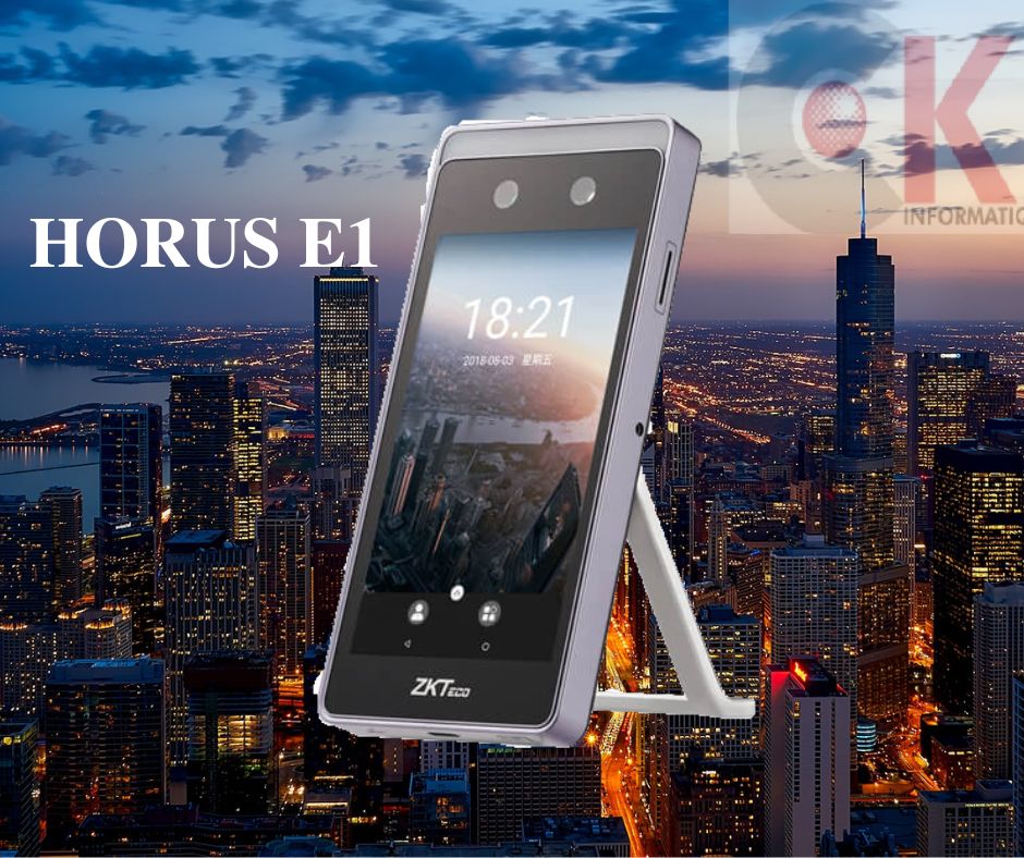 Reconnaissance faciale à lumière visible HORUS E1/E1-RFID/E1-FP - Source Annonces